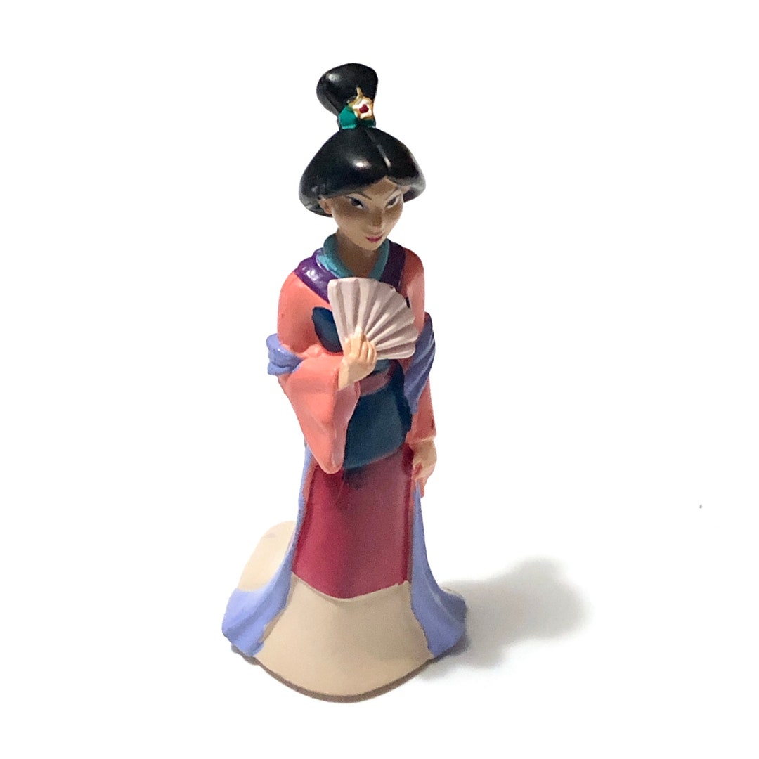 Mulan Figurine Walt Disney Collectibles 3.25 PVC Mulan Figure, 1990s ...