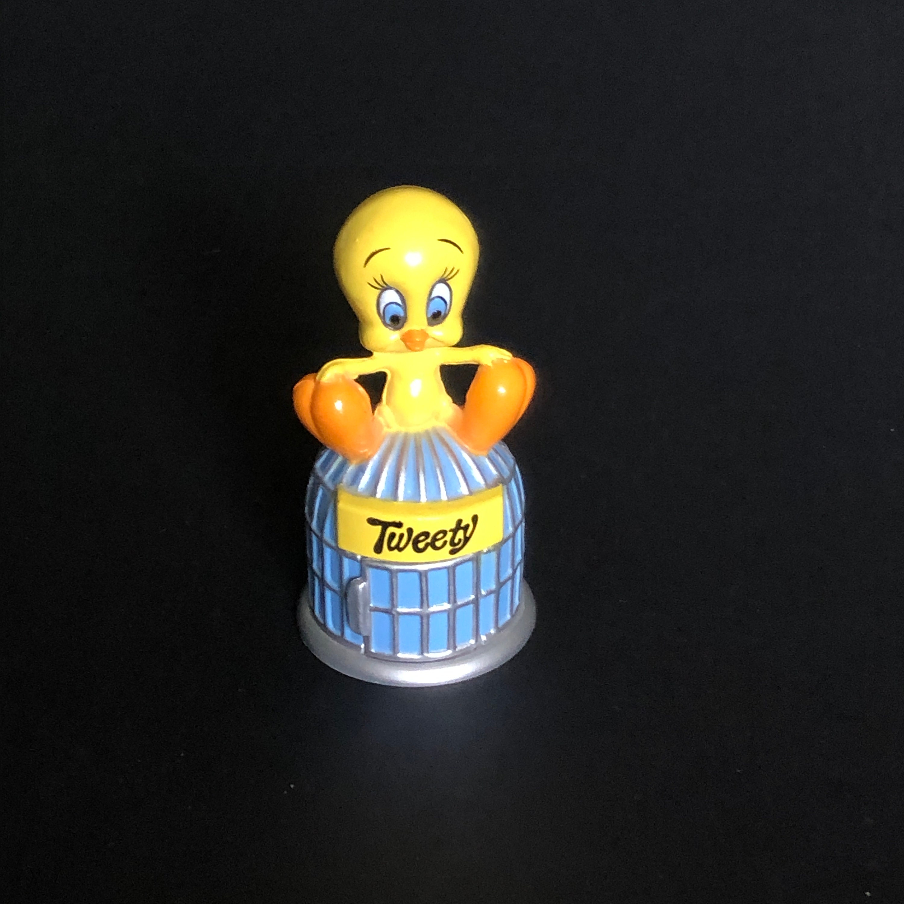 Tweety Bird Holding Mickey Mouse