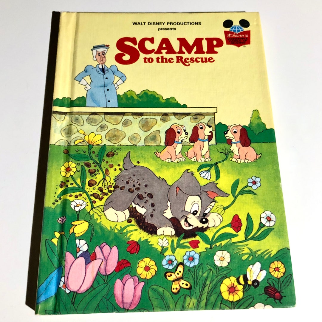 Scamp to the Rescue, Disney Dogs, Lady and the Tramp, Vintage Disney ...