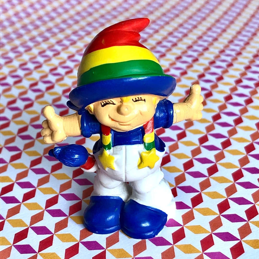 Rainbow Kid W. Berrie Rainbow People 1980s PVC Figure Rainbow Kid ...