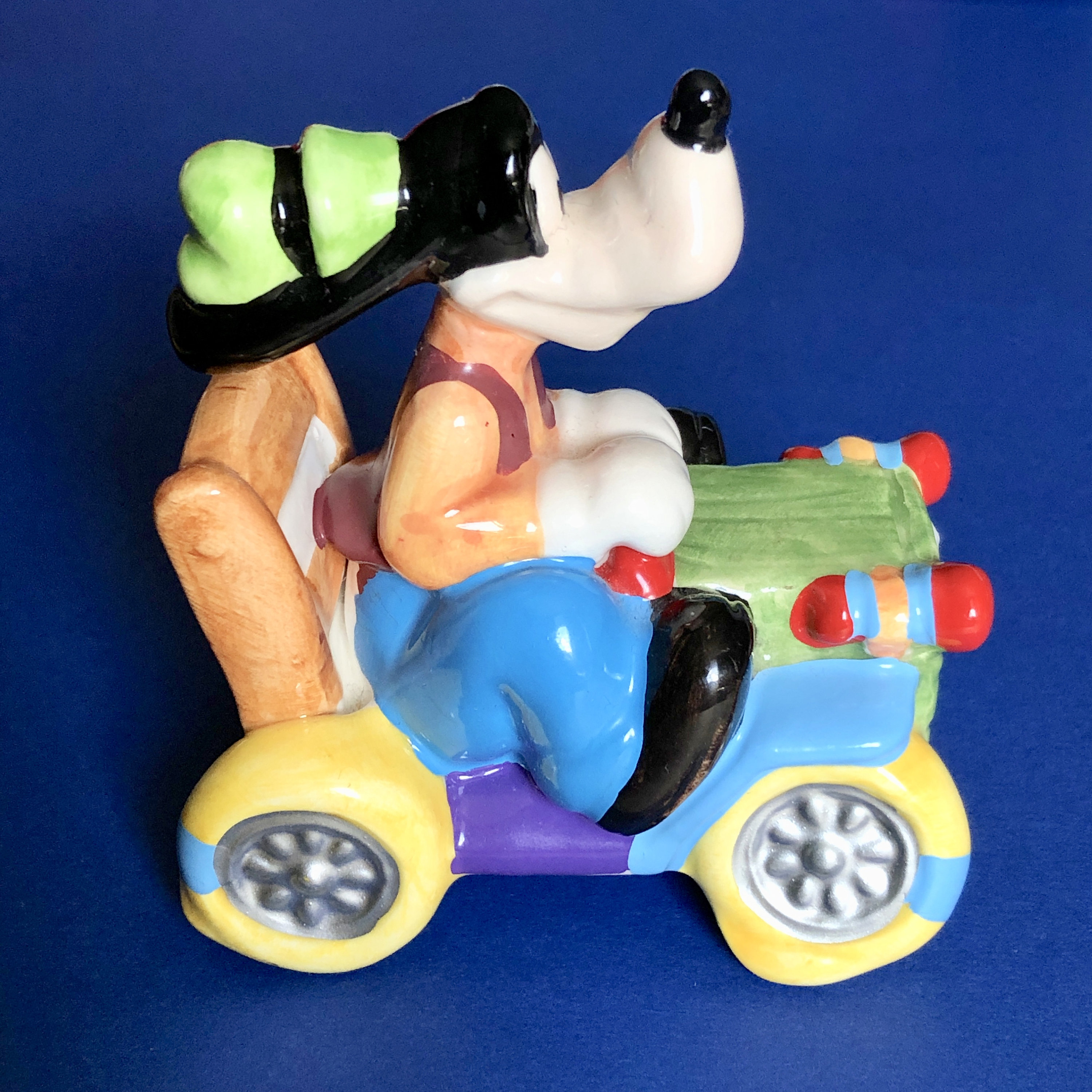 Goofy Figurine 1992 Goofy Box Car 3 Race Car Goofy's Race | Etsy