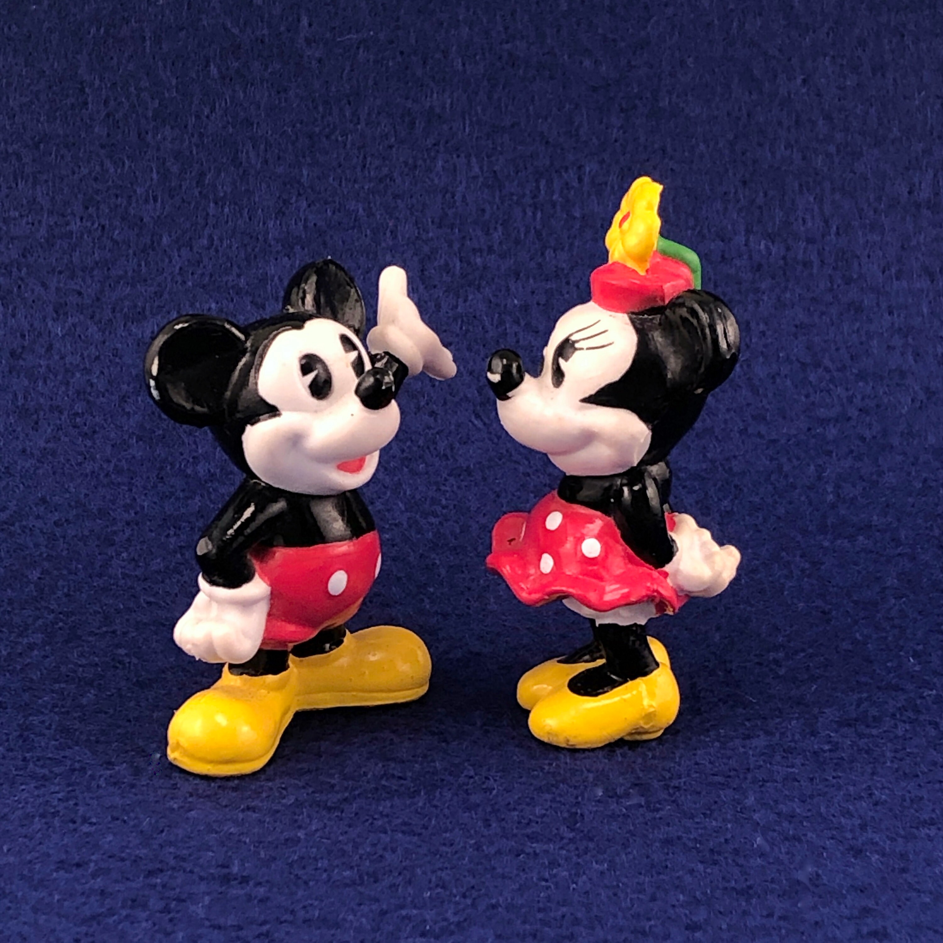 Pie-eyed Mickey Mouse and Mickey Mouse PVC Figures | Etsy
