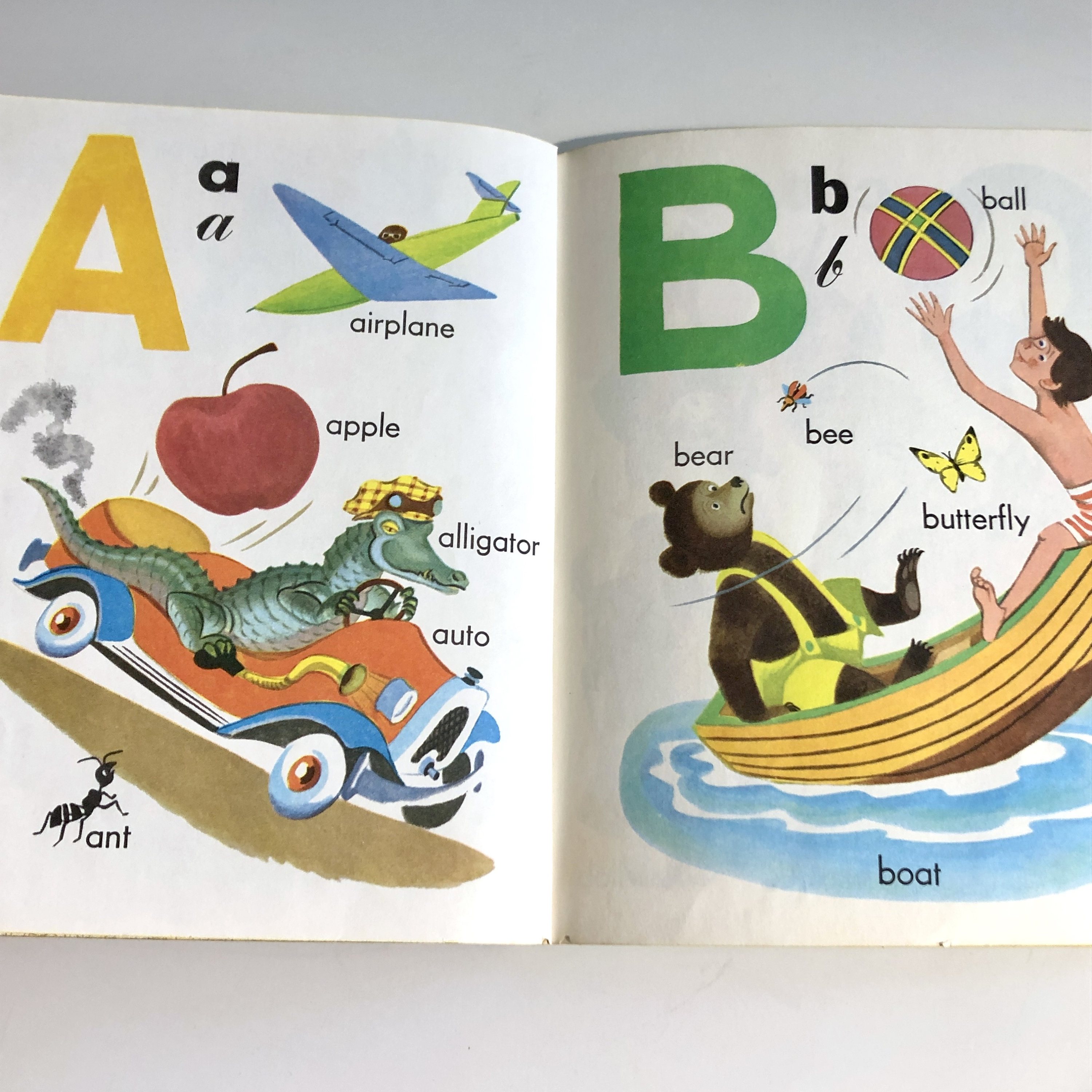 A Little Golden Book ABC Vintage Golden Books Vintage Little - Etsy