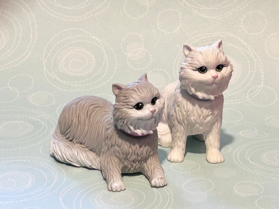 Barbie Pets Bobbing Head Cats 2002 Barbie Cats Hard Plastic Bobble ...