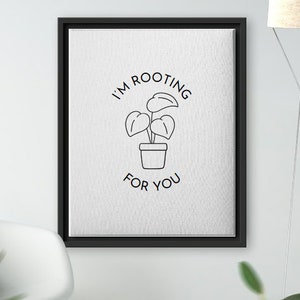 I'm Rooting for You, Digital Download, PNG, PDF, Transparent Background ...