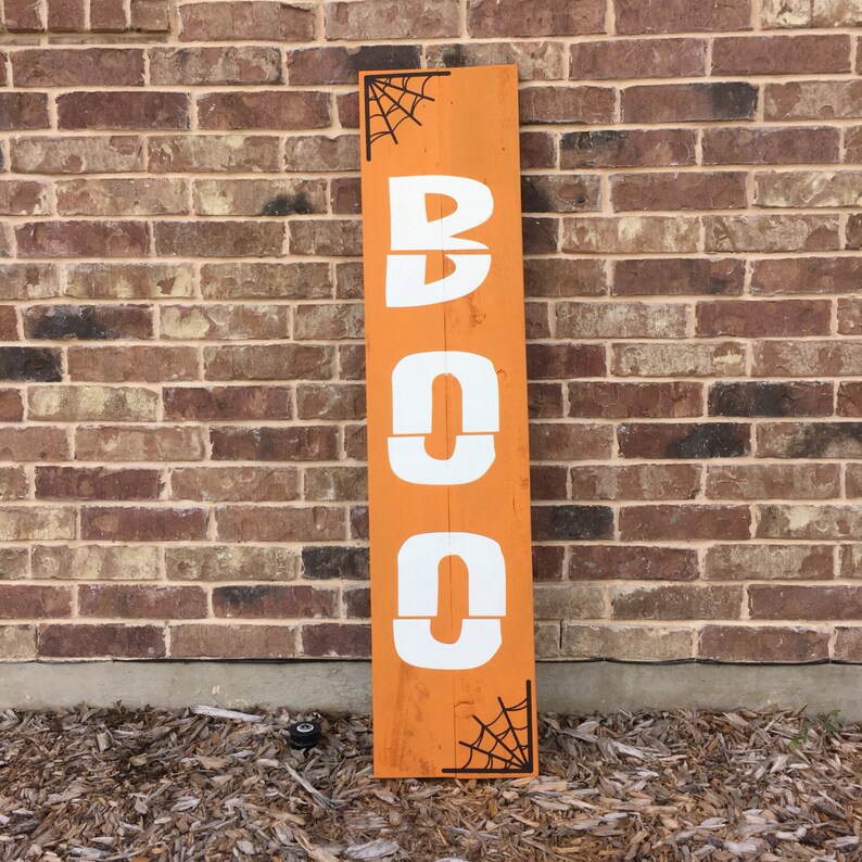 48 Tall Halloween BOO Wood Sign Boo Wood Sign - Etsy