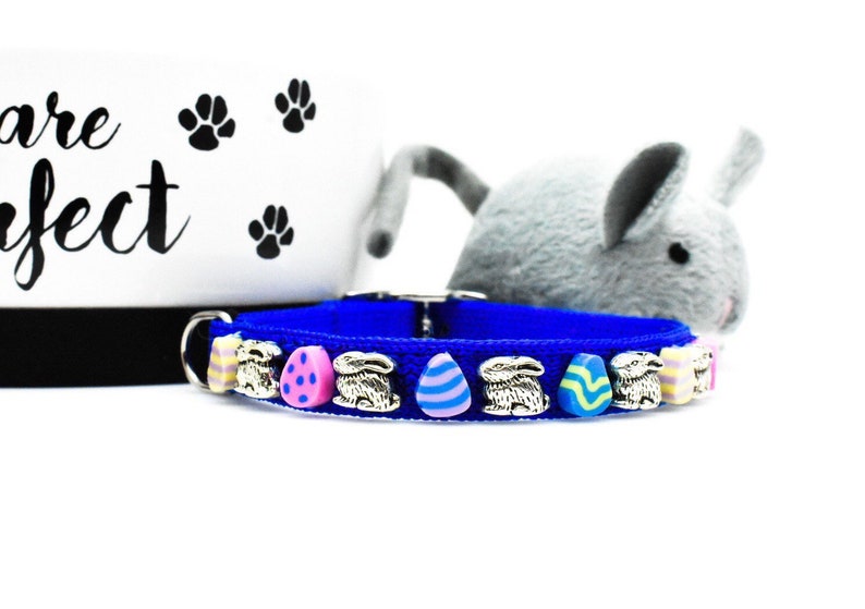 Easter Cat Collar, Easter Egg and Rabbit Kitten Collar - Etsy