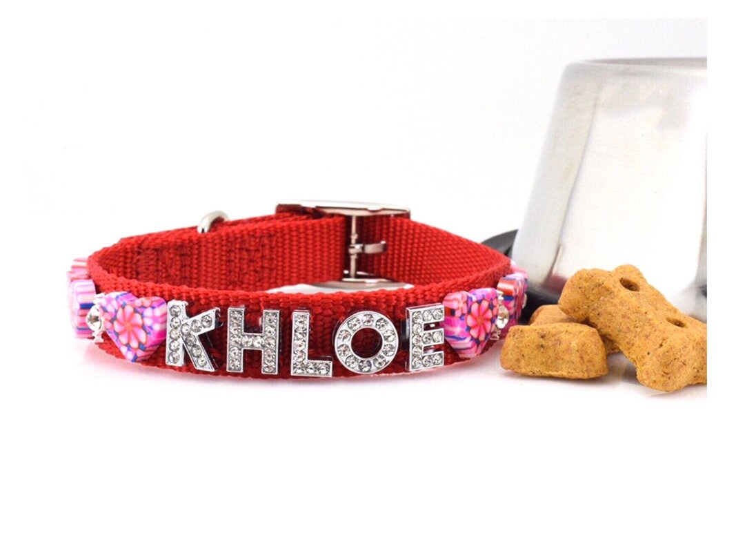 Custom Dog Collar Personalized Dog Jewelry Customized Dog - Etsy