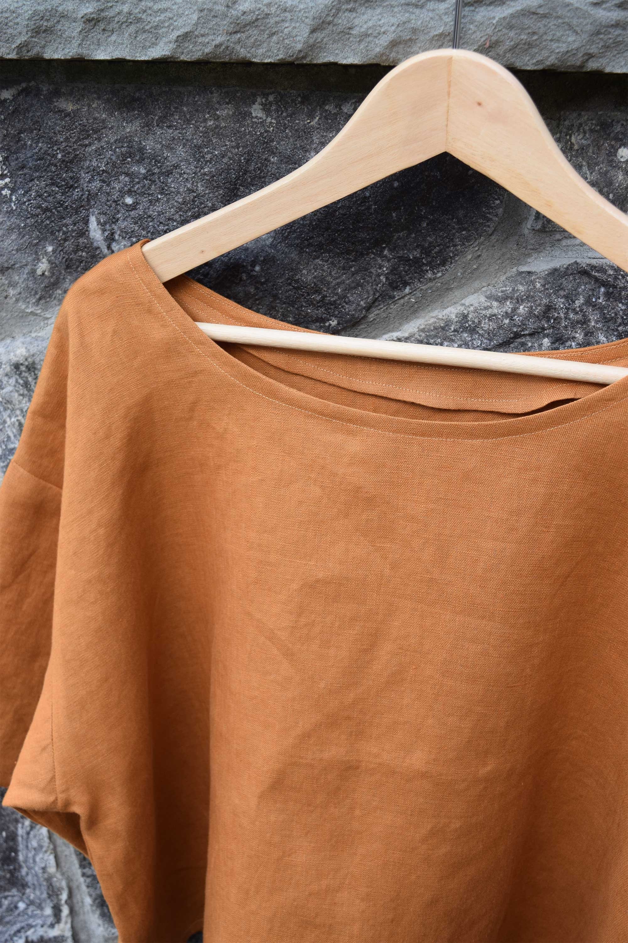 Basic Cropped T-shirt PDF Sewing Pattern | 5 Sizes - Etsy