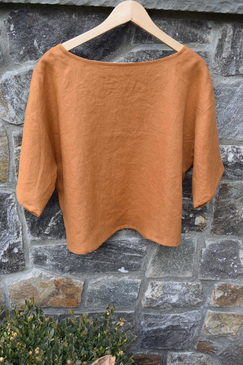 Basic Cropped T-shirt PDF Sewing Pattern | 5 Sizes - Etsy