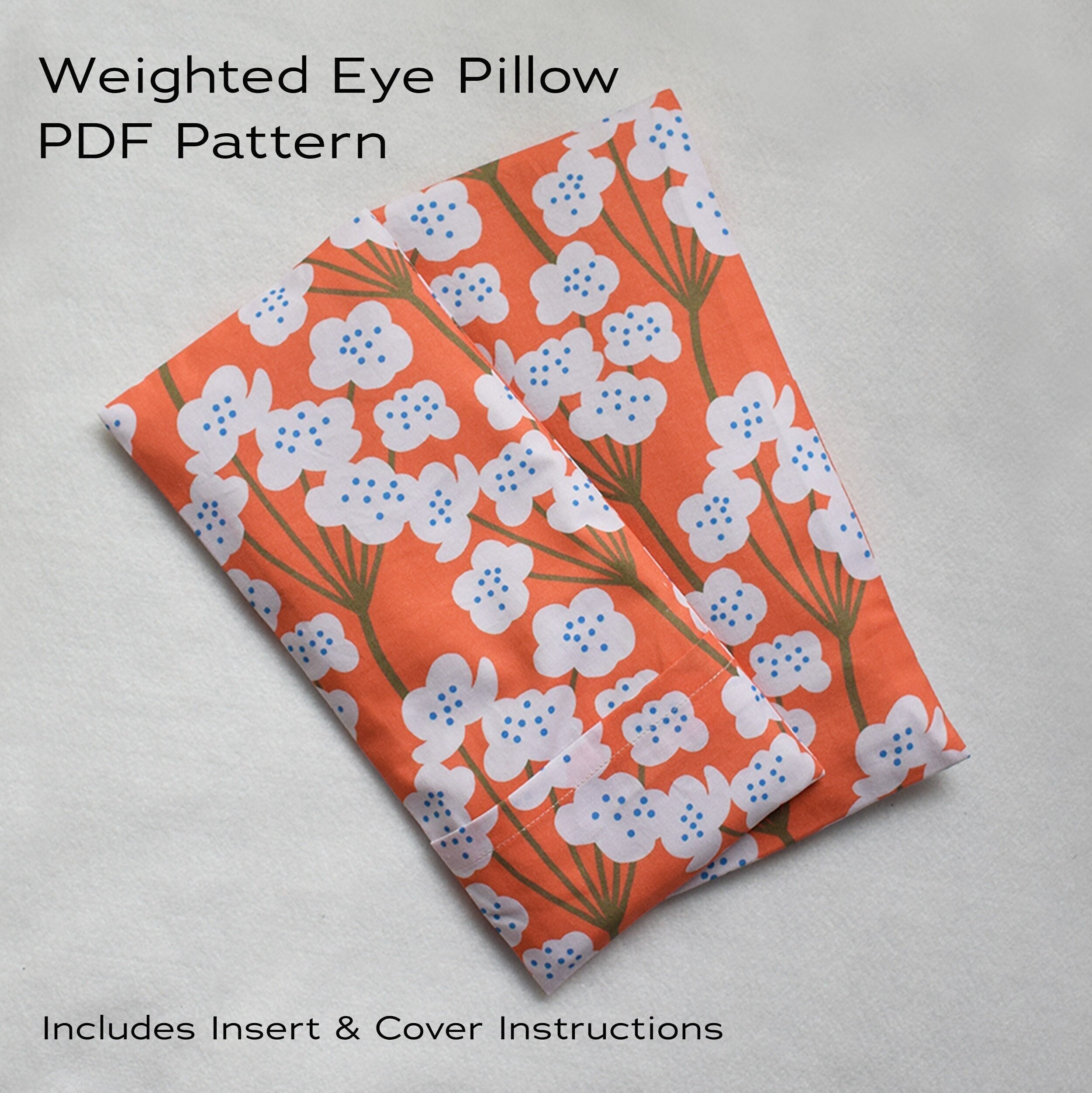 Eye Pillow PDF Sewing Pattern - Etsy