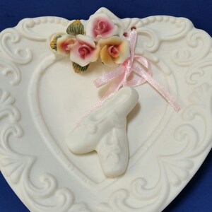 Ballerina Slippers Trinket Dish / Giftco Trinket Dish / Heart Shaped ...
