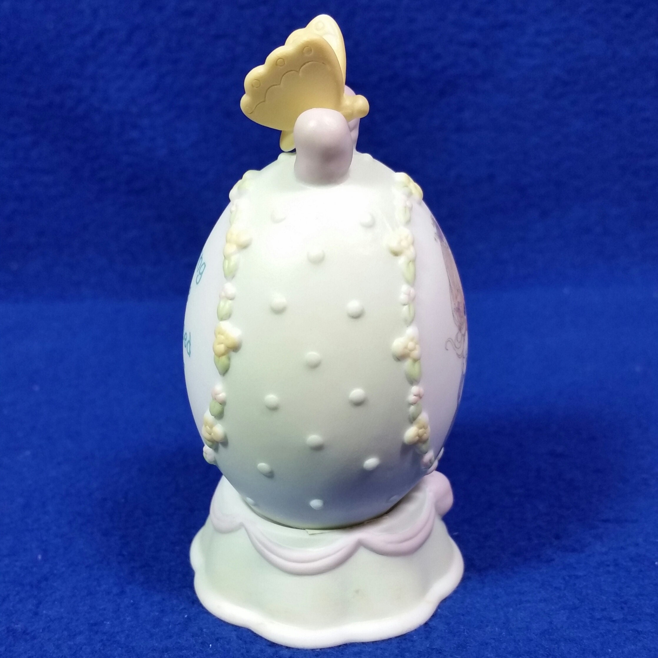 Precious Moments "wishing Ewe A Blessed Easter 2001" Figurine / Enesco ...
