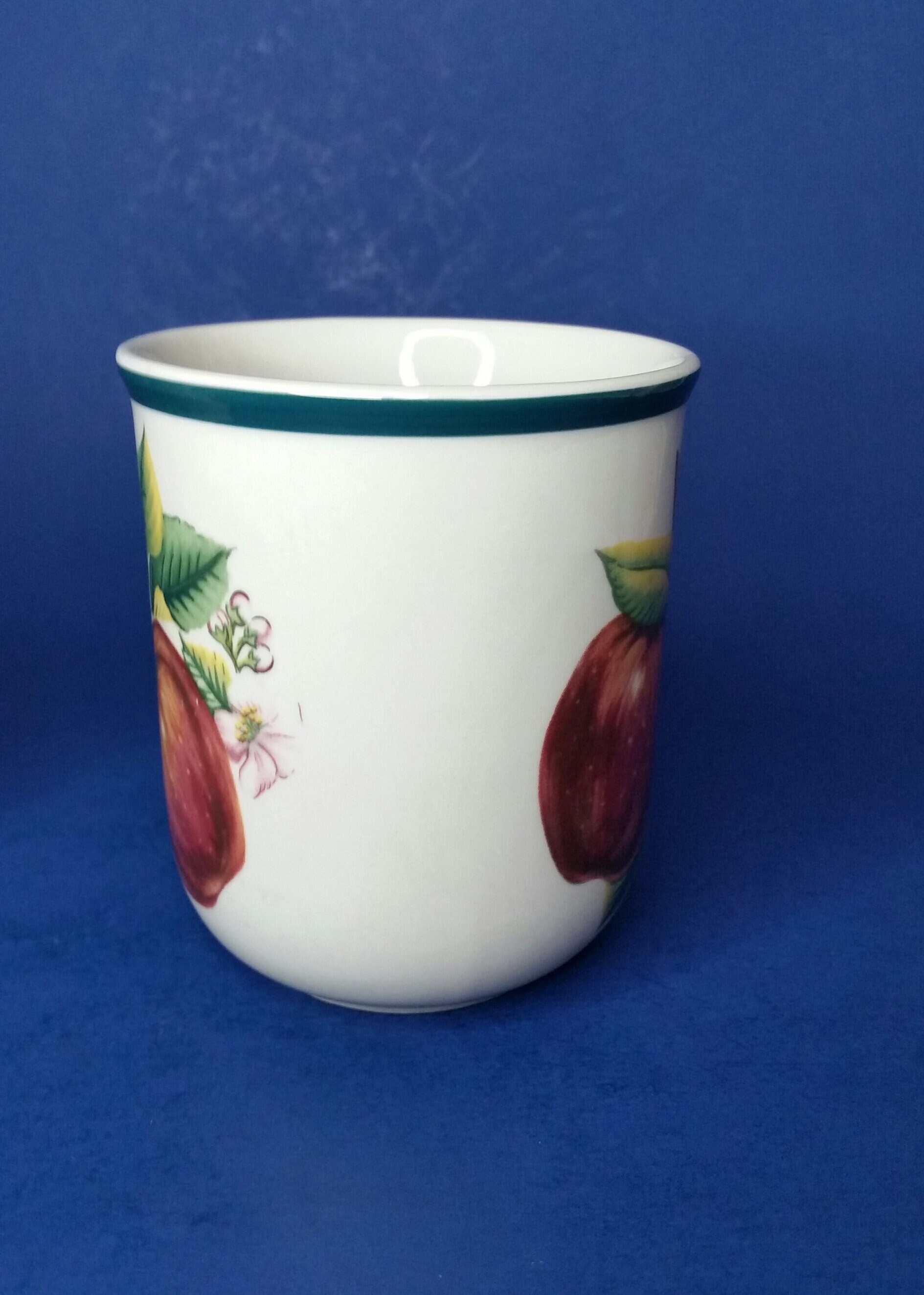 Apples Mugs / Casuals Mugs / China Pearl / Red Apples Mugs / - Etsy