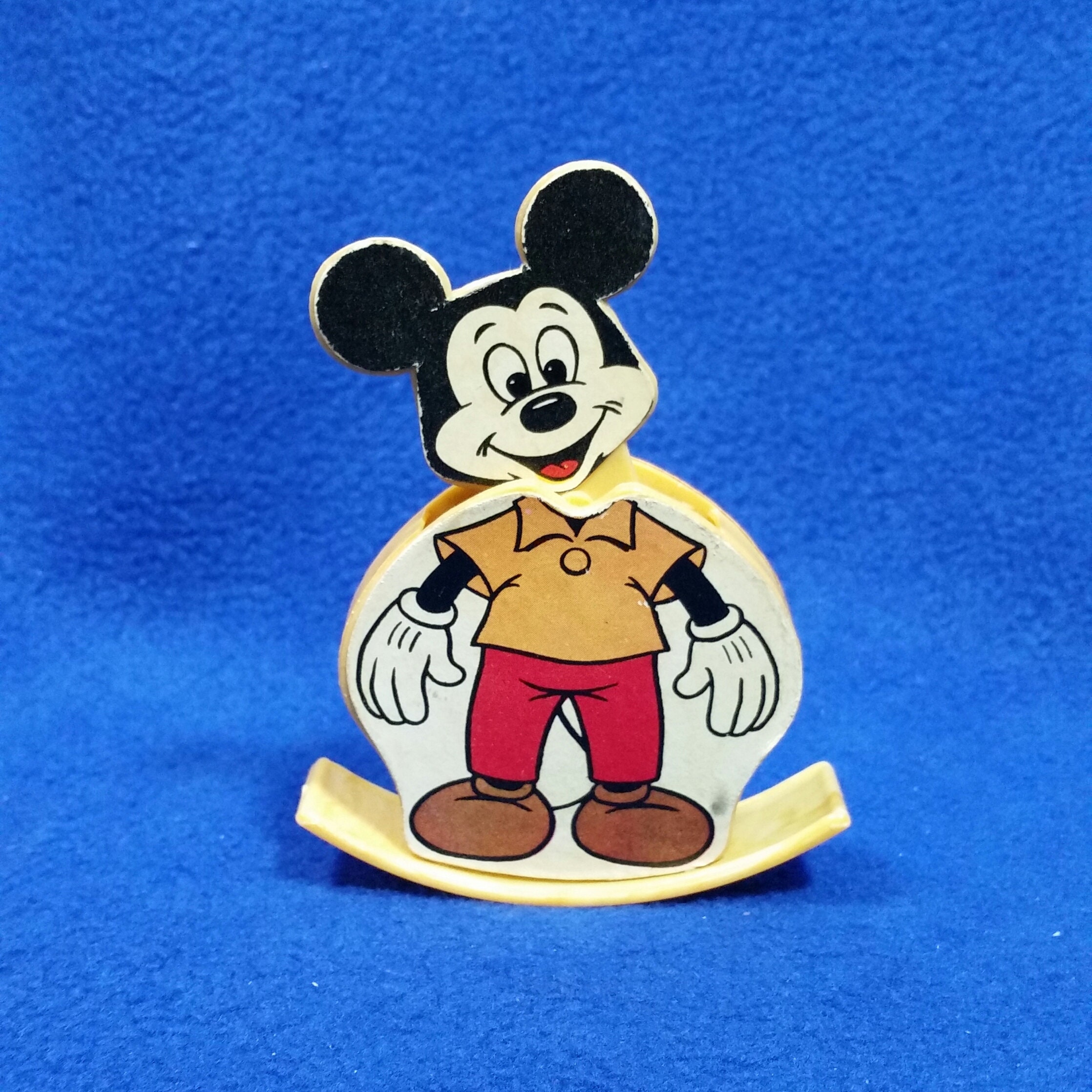 Vintage Rocking Mickey Mouse Toy / Walt Disney Production / - Etsy