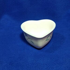 Pfaltzgraff April Heart Shaped Custard Cup / Vintage Pfaltzgraff ...