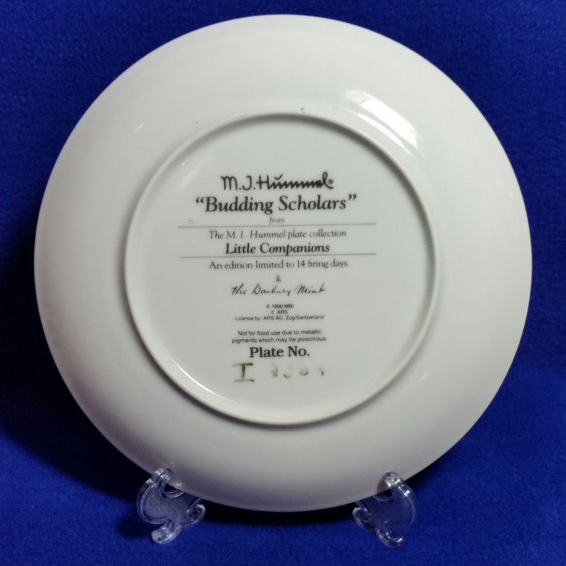 MI Hummel budding Scholars Plate / Little - Etsy