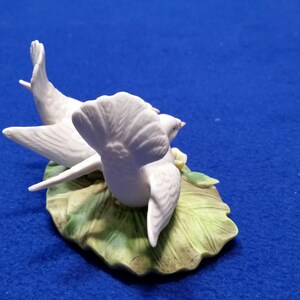 Lefton Doves Figurine / Lefton 05134 / 1985 Lefton Figurine / Vintage ...