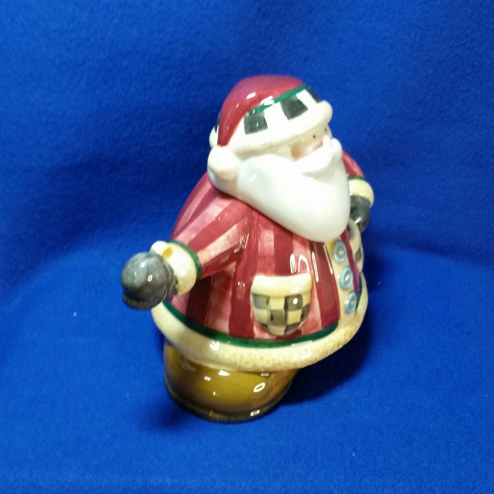 Santa Teapot / Short and Stout Santa Teapot / Debbie Mumm Santa Teapot ...