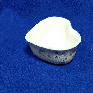 Pfaltzgraff April Heart Shaped Custard Cup / Vintage Pfaltzgraff ...