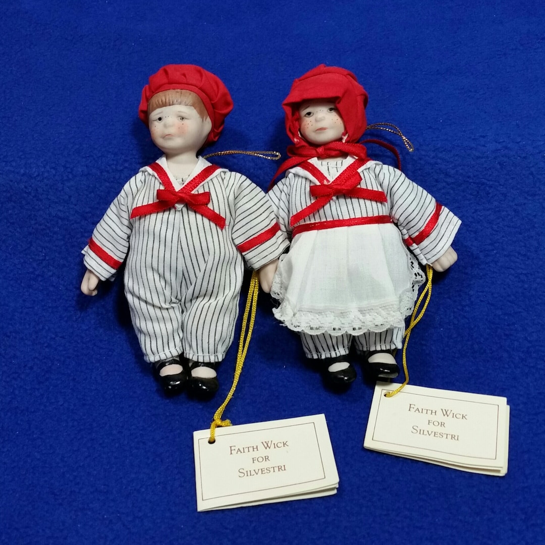 Vintage Silvestri Faith Wick Toddler Dolls / Faith Wick / American Doll ...