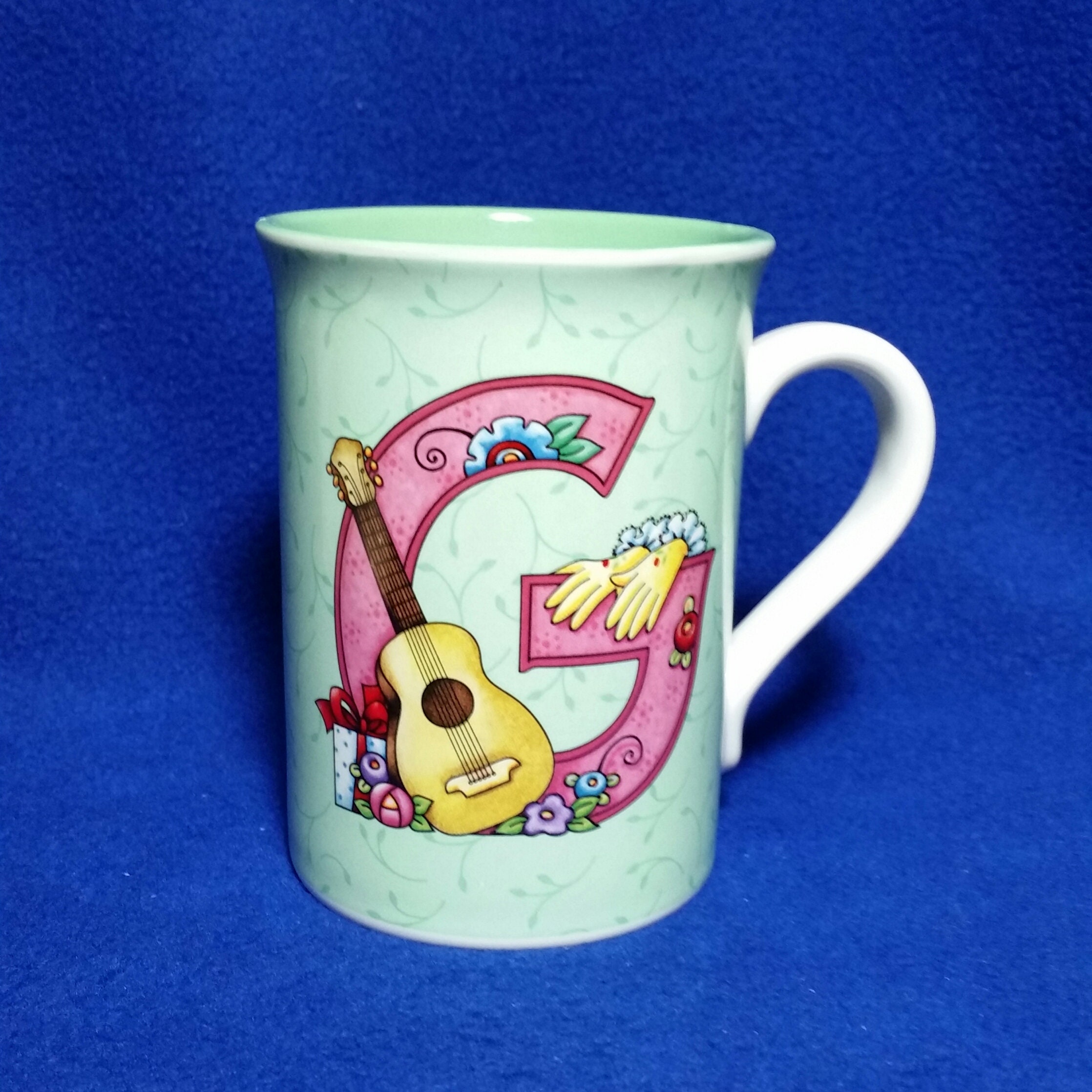 Vintage Mary Engelbreit Letter g Coffee Mug / Mary Engelbreit ...
