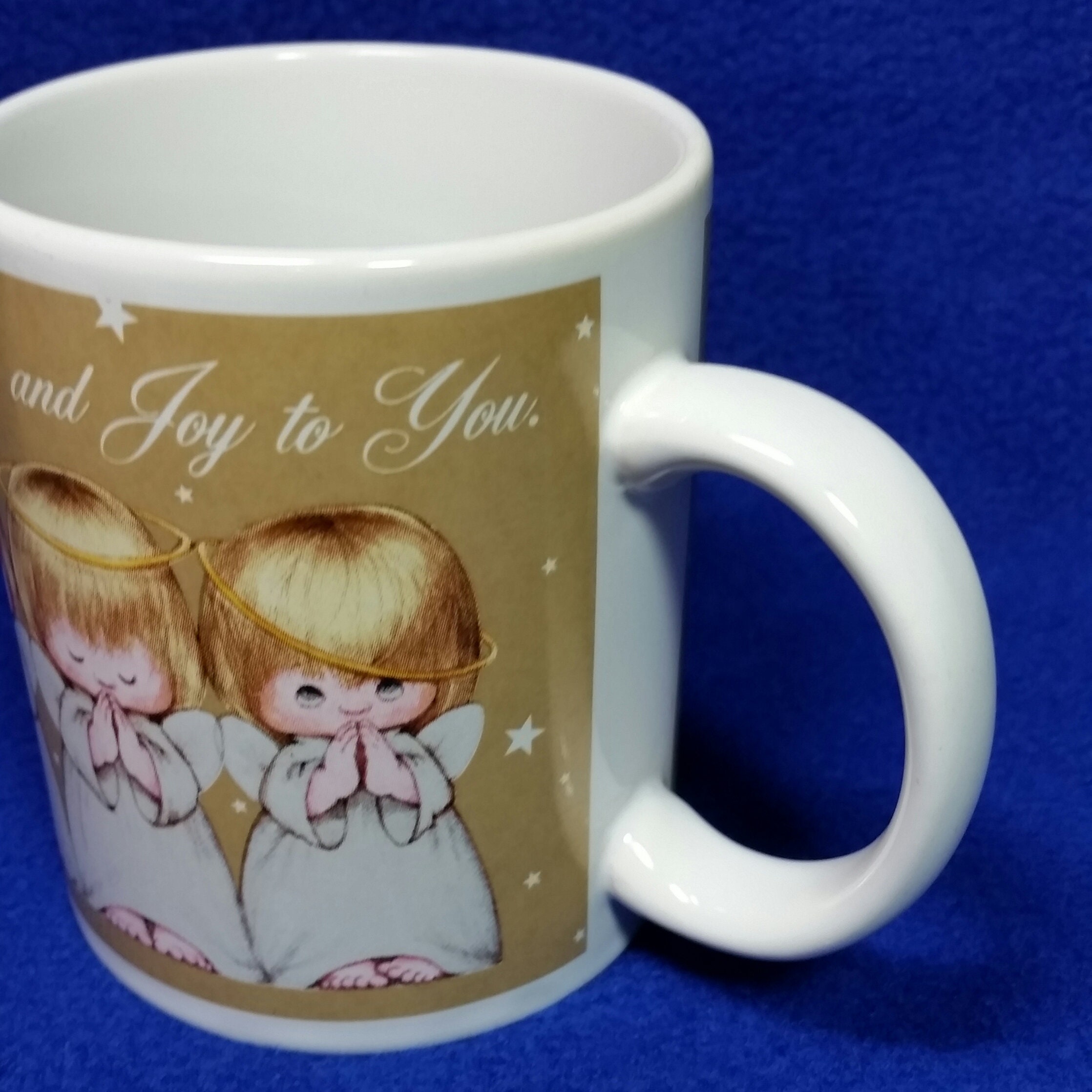 Vintage Hallmark Angel Trio Mug / Child Angels Praying Mug / - Etsy