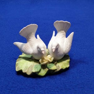 Lefton Doves Figurine / Lefton 05134 / 1985 Lefton Figurine / Vintage ...