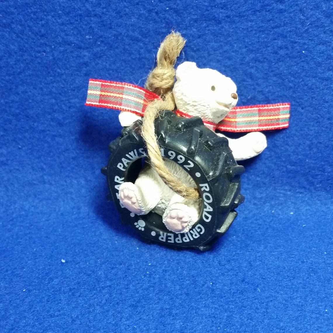 Hallmark Tread Bear Ornament / Hallmark Keepsake Ornament / - Etsy