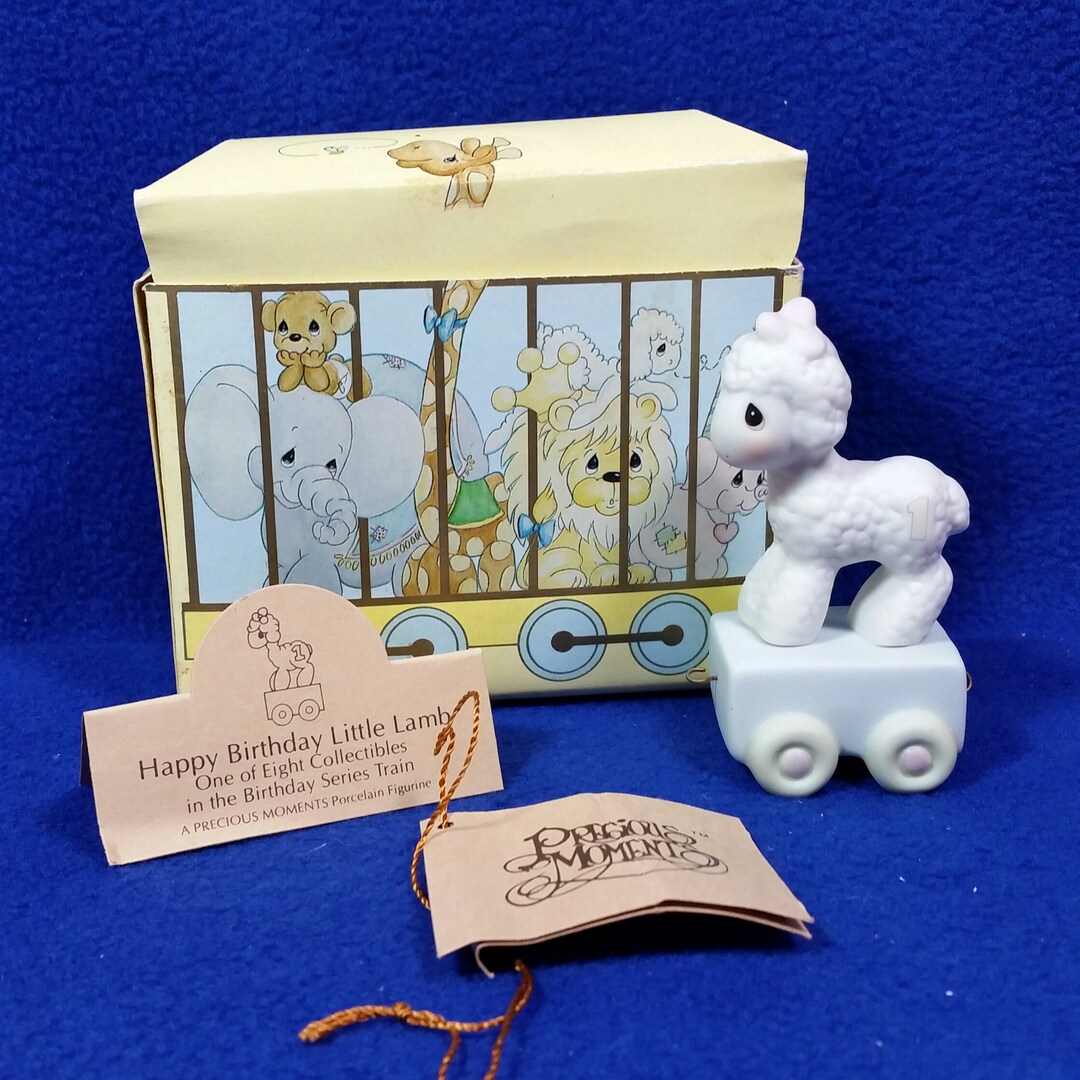 Precious Moments happy Birthday Little Age 1 Figurine / Enesco 15946 ...