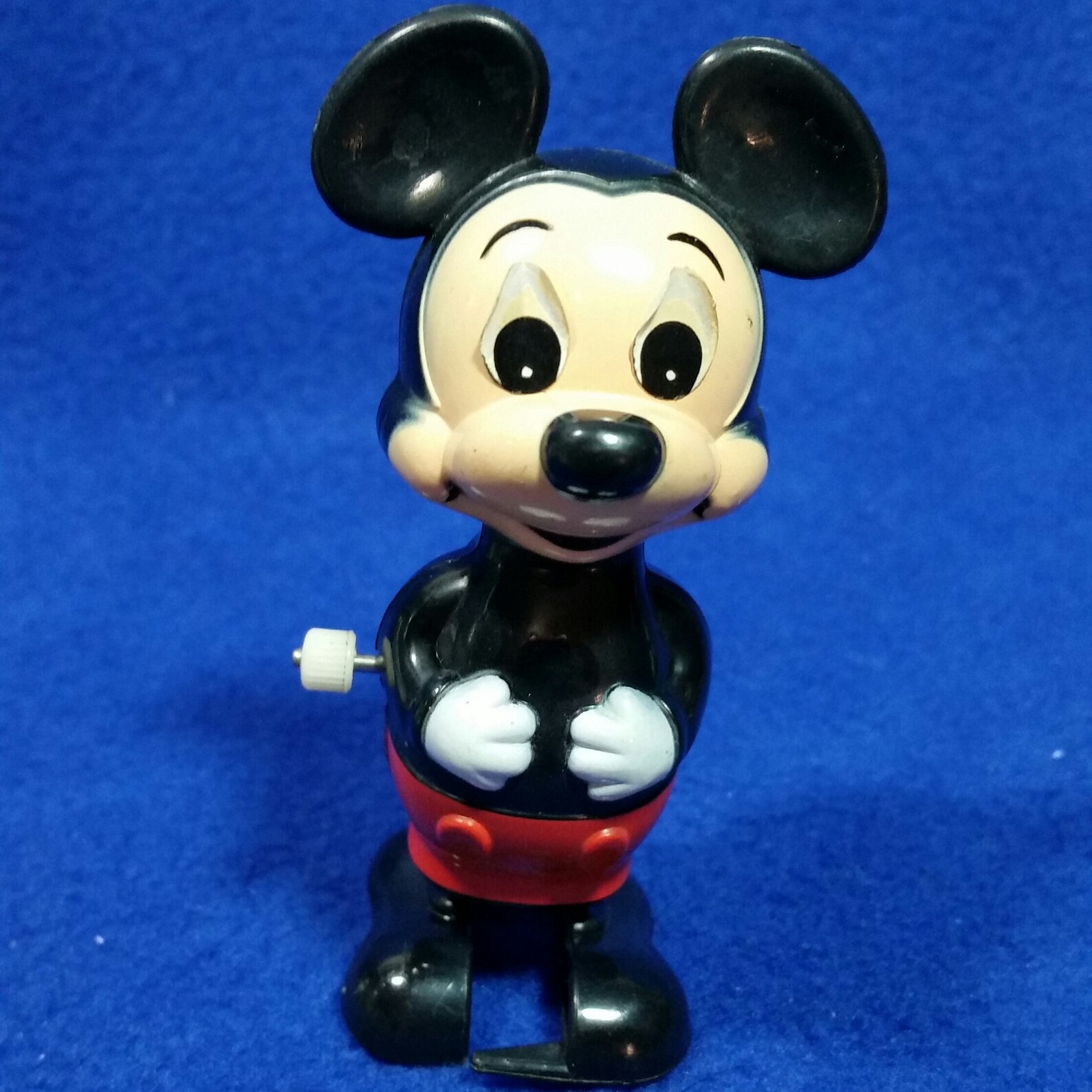 Vintage Tomy 1977 Wind up Mickey Mouse Walking Toy / Walt Disney ...