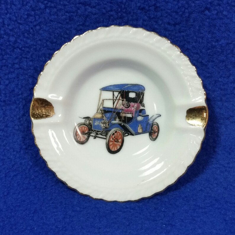 Model T Ashtray Set / Vintage Car Ashtray / Made in Japan / - Etsy
