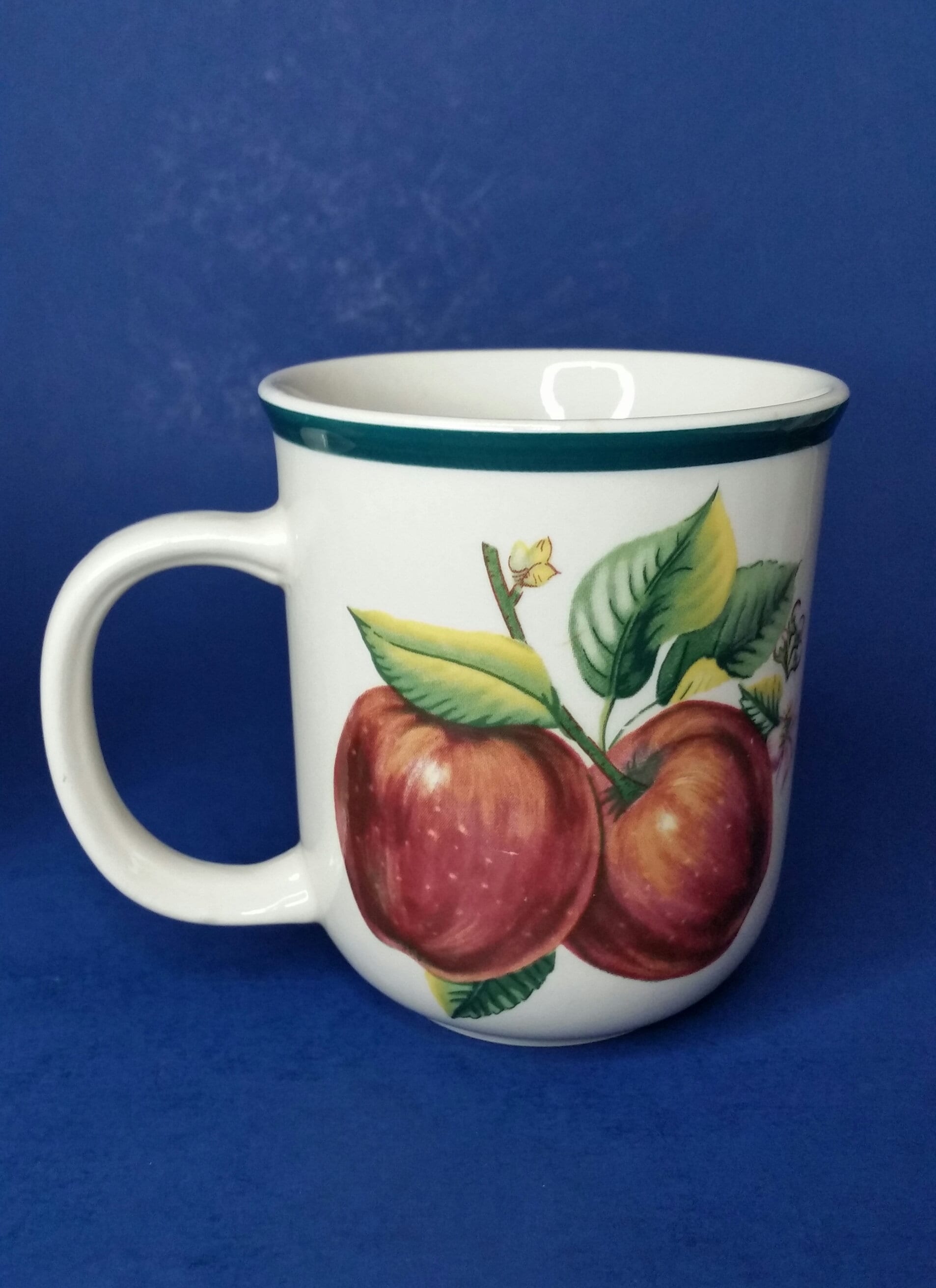 Apples Mugs / Casuals Mugs / China Pearl / Red Apples Mugs / - Etsy