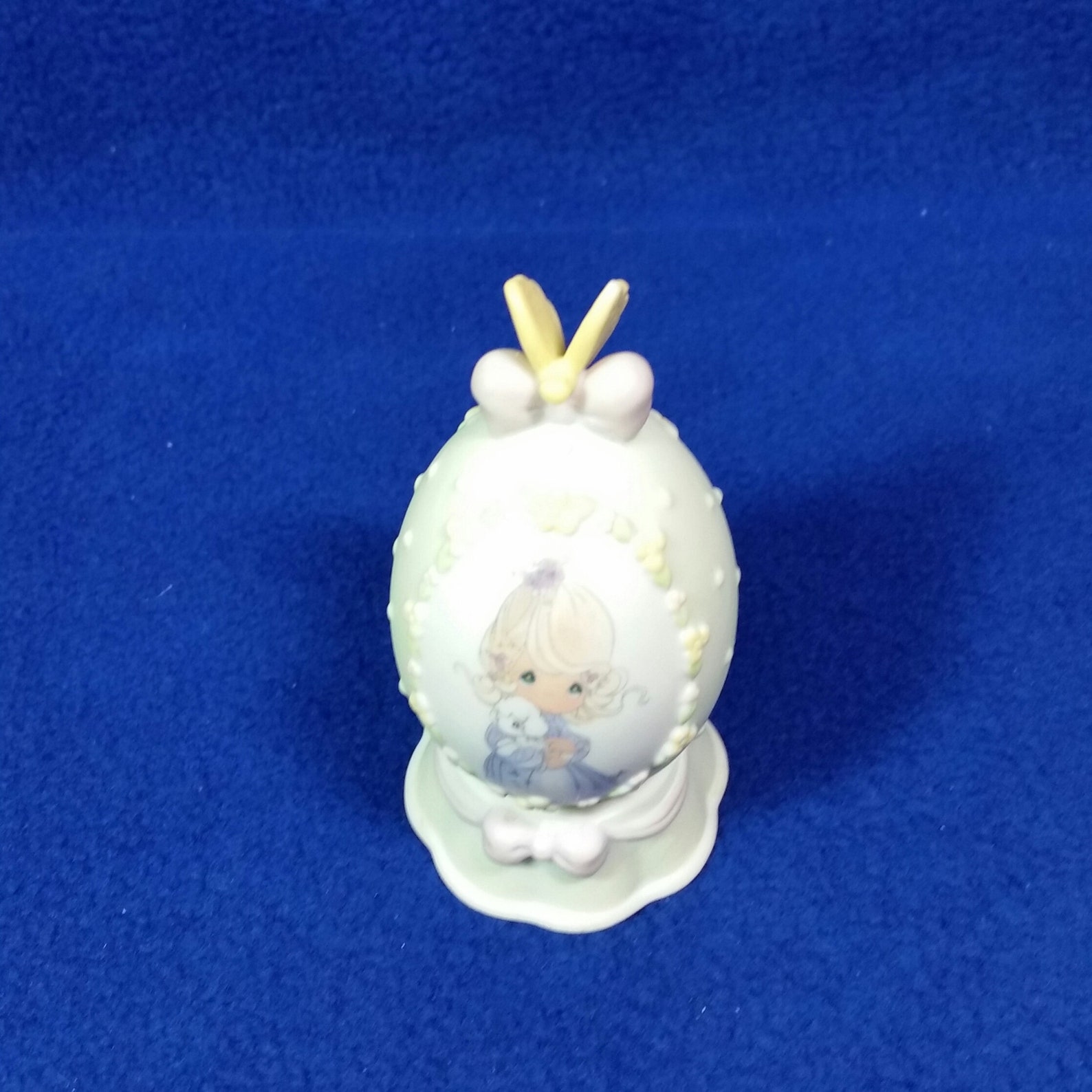 Precious Moments "wishing Ewe A Blessed Easter 2001" Figurine / Enesco ...