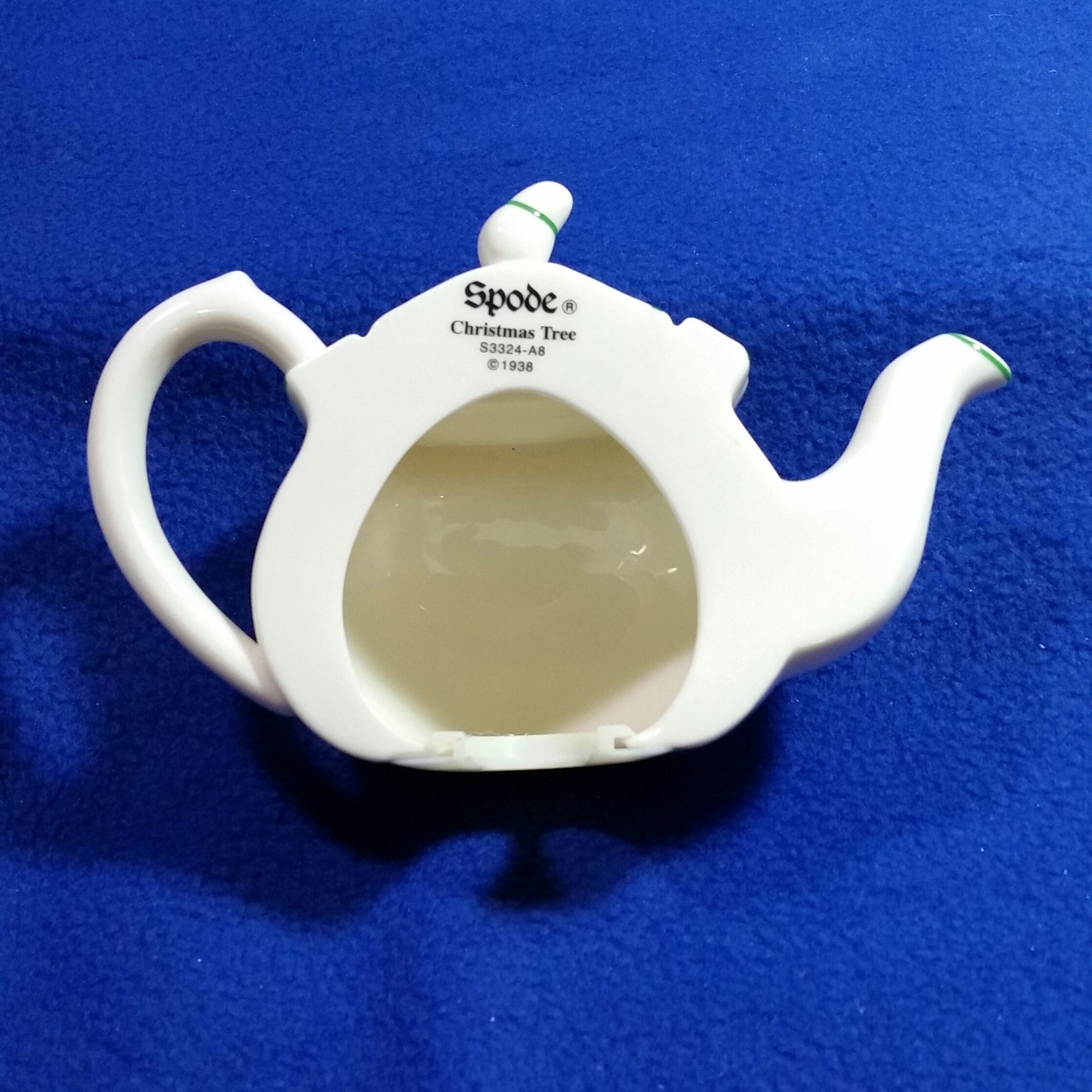 Vintage Spode Christmas Tree Teapot Wall Night Light Cover / - Etsy