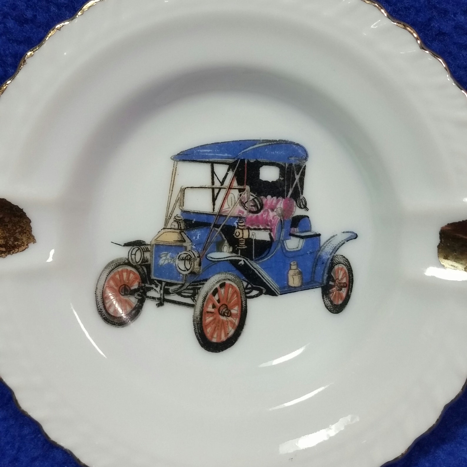 Model T Ashtray Set / Vintage Car Ashtray / Made in Japan / Antique Car ...