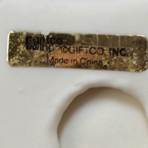 Ballerina Slippers Trinket Dish / Giftco Trinket Dish / Heart Shaped ...