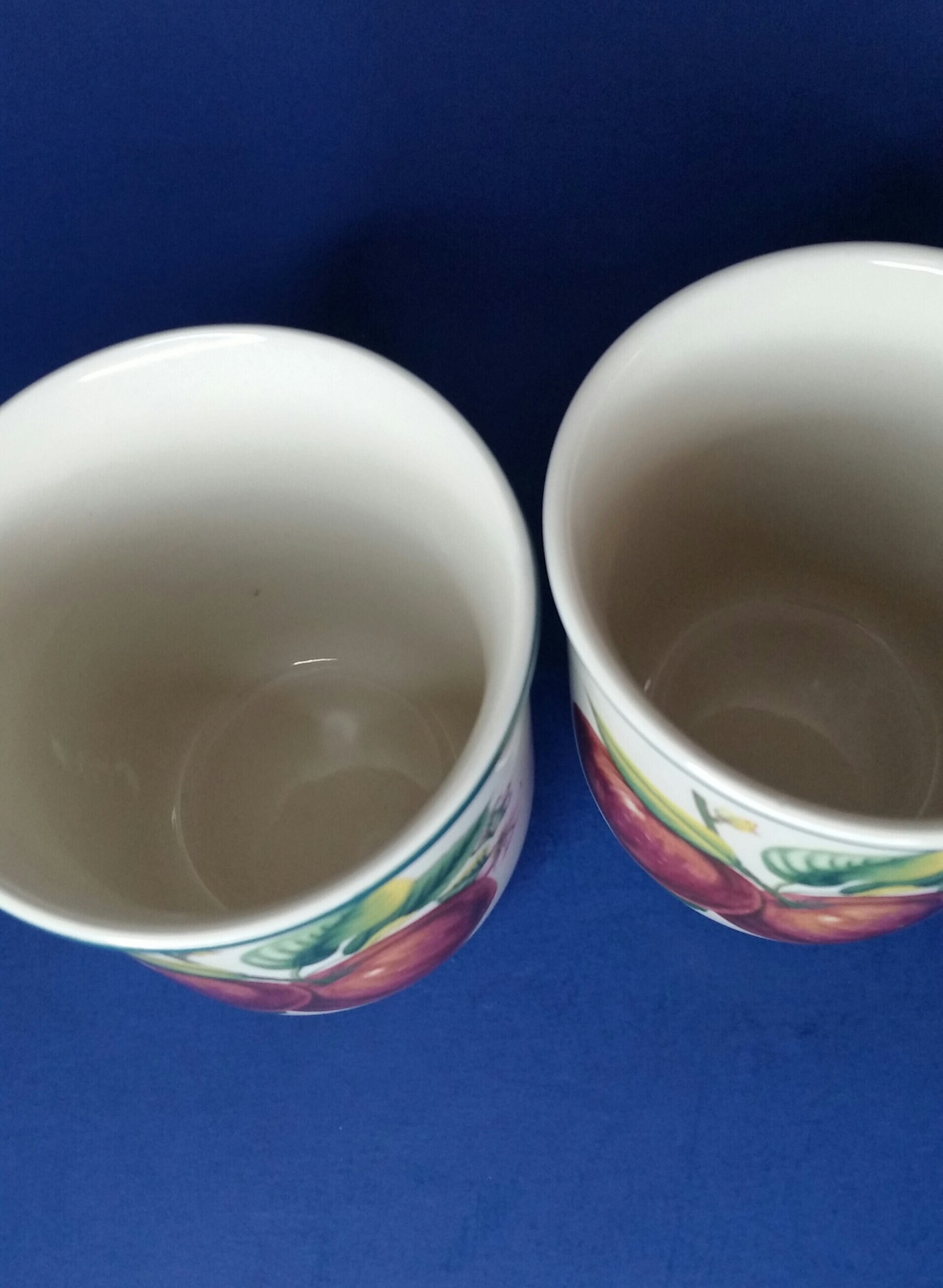 Apples Mugs / Casuals Mugs / China Pearl / Red Apples Mugs / - Etsy