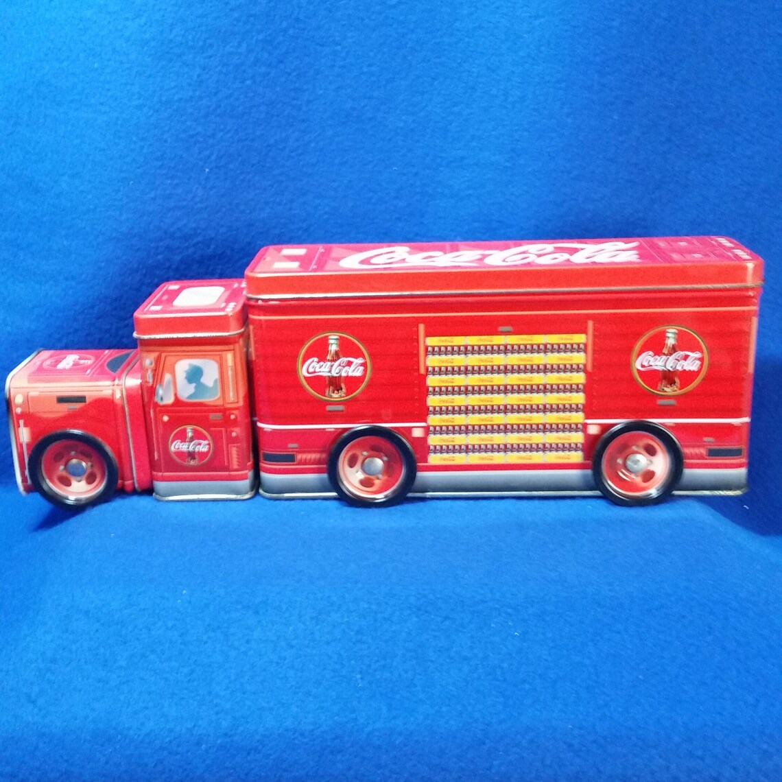 Coca-cola Semi Truck Tin / Coca Cola Collectible Tin / Coke | Etsy