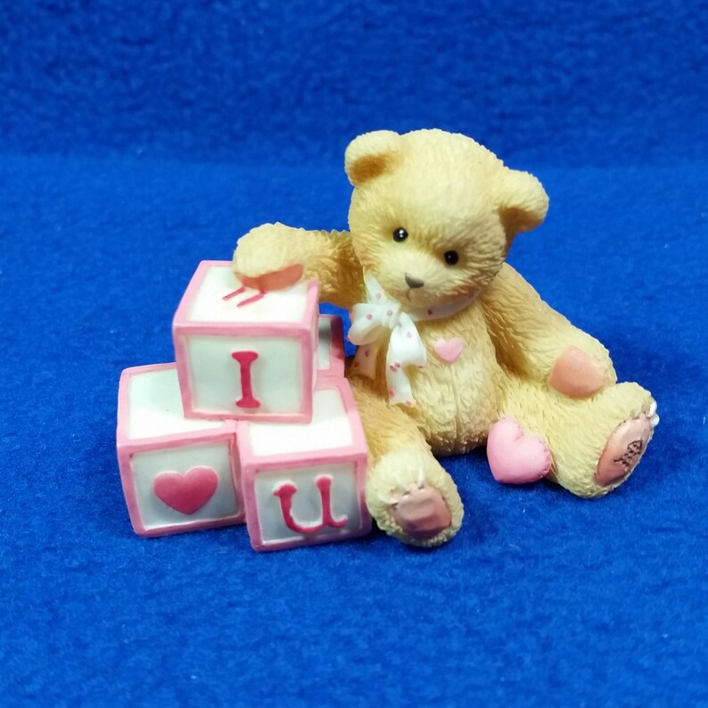 Cherished Teddies i Love You Mini Figurine / - Etsy