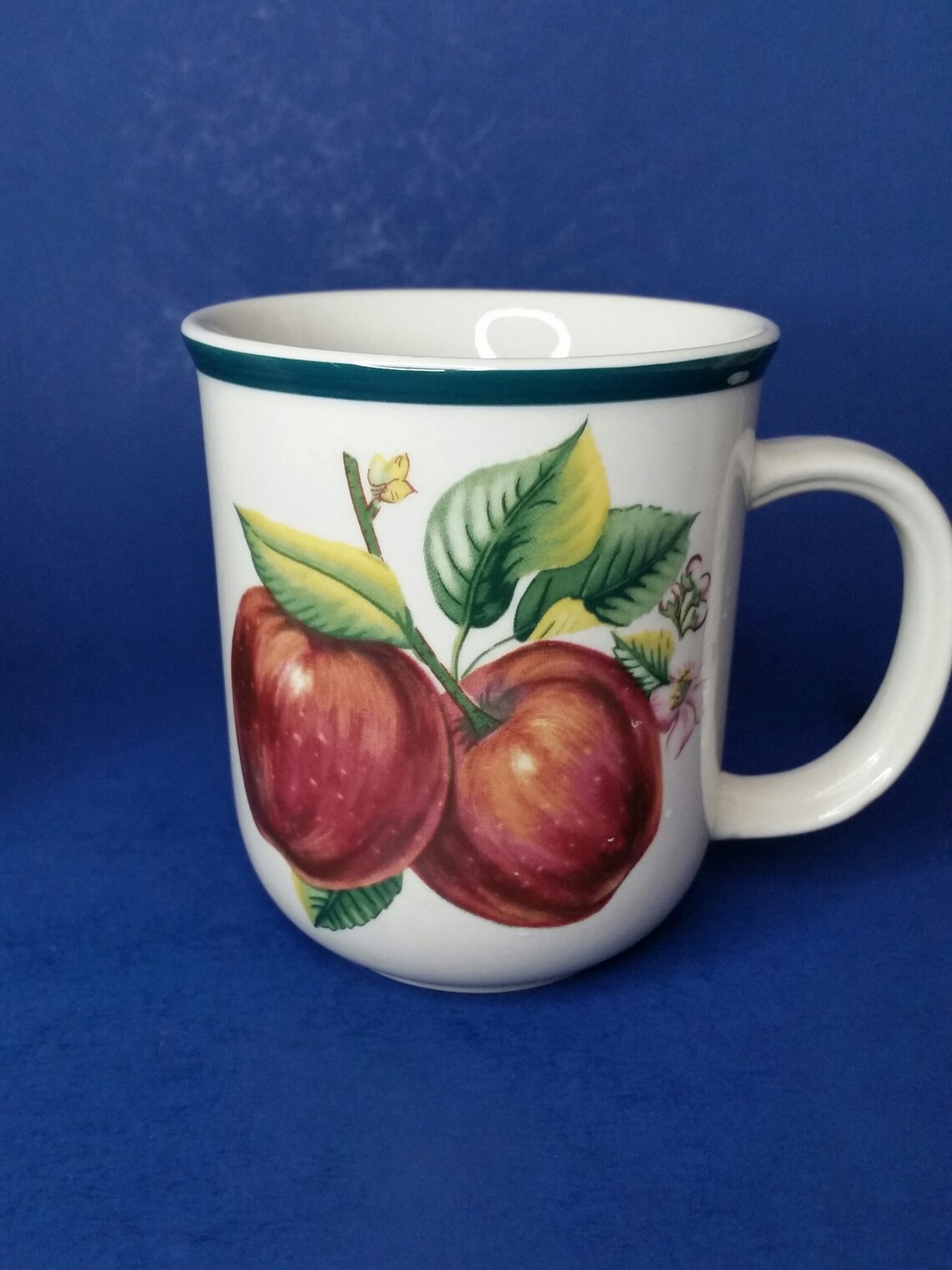 Apples Mugs / Casuals Mugs / China Pearl / Red Apples Mugs / | Etsy