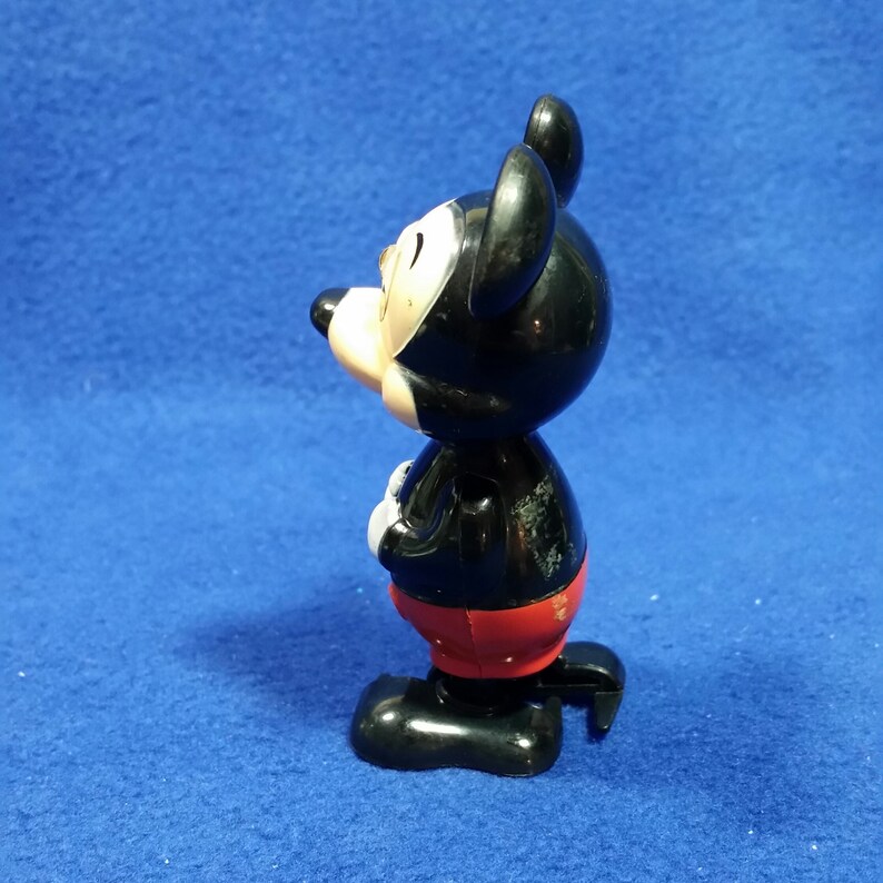 Vintage Tomy 1977 Wind up Mickey Mouse Walking Toy / Walt - Etsy