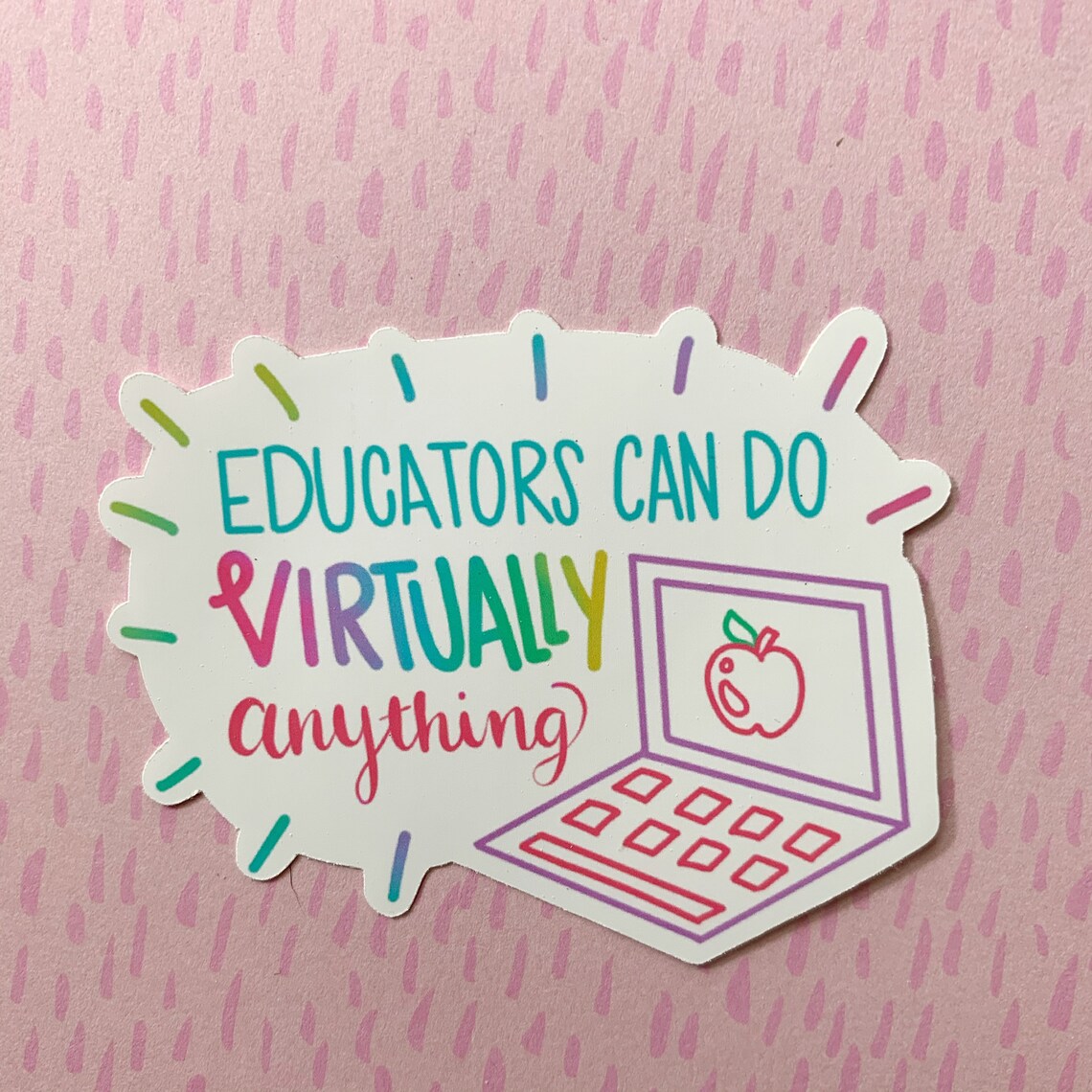 Teacher Sticker Pack Vinyl Stickers Decal | Etsy
