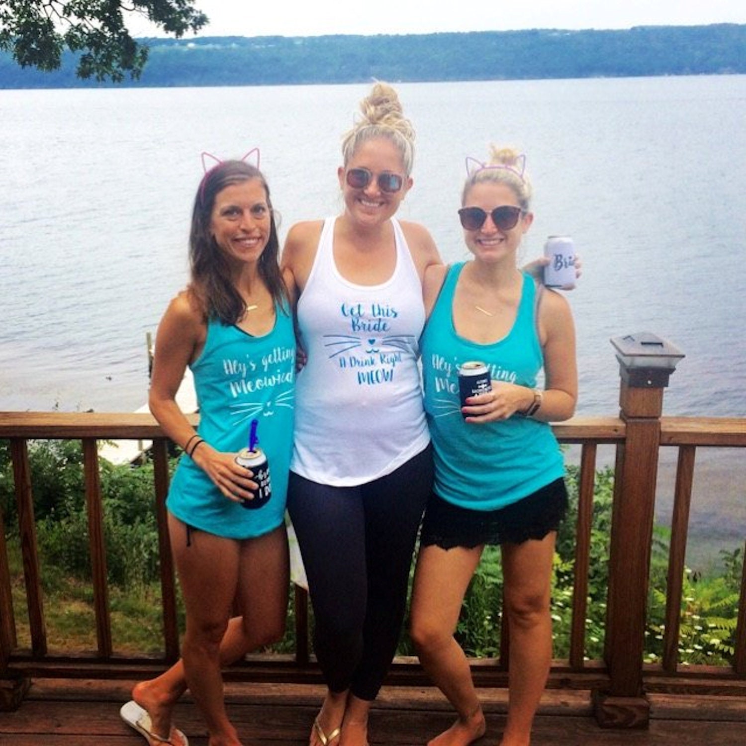 Purrfect Bridal Party Tanks | Cat Theme Bachelorette | Group Tank Tops ...