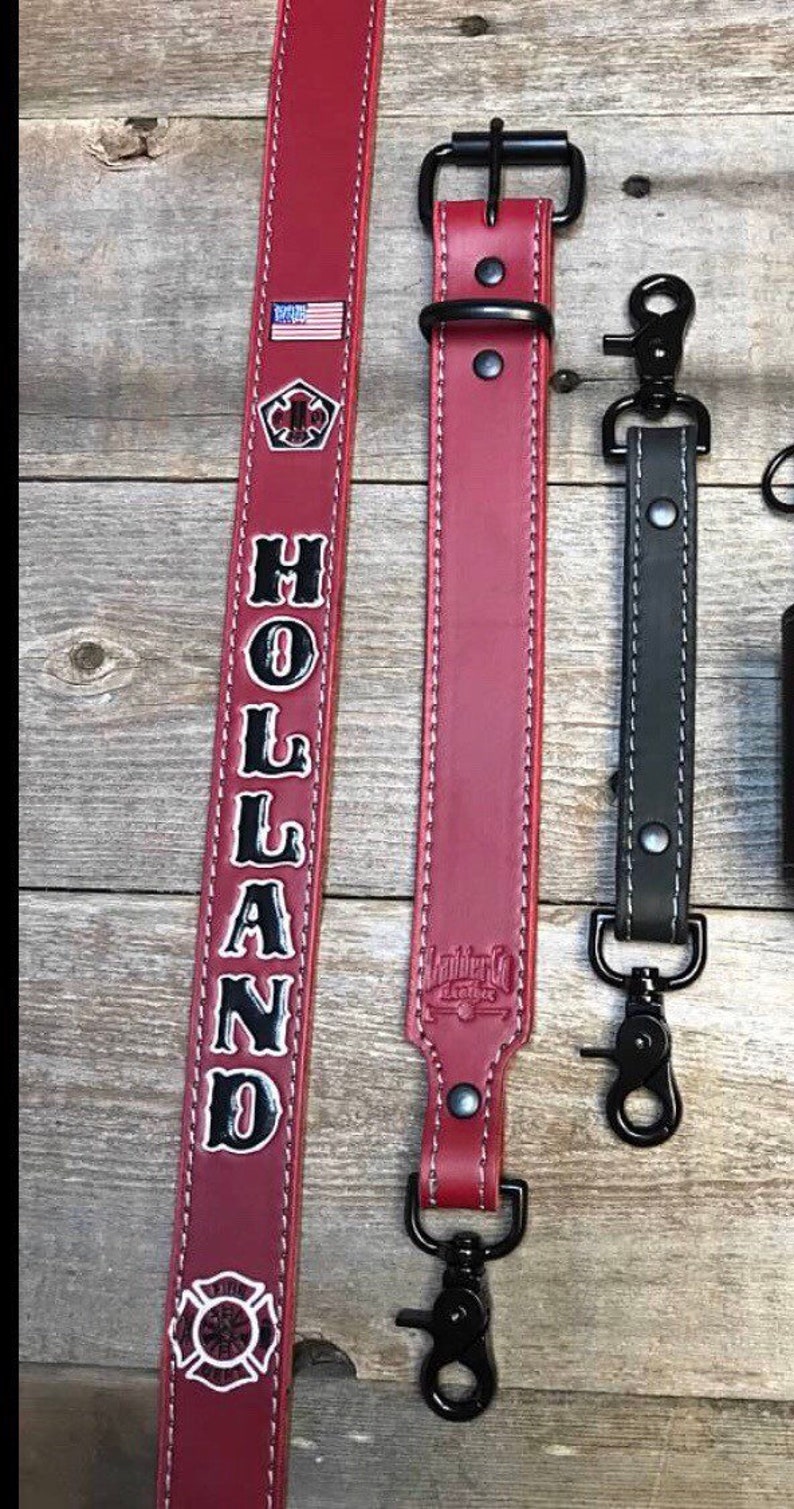Firefighter-radio Strap & Anti-sway Strap RED Custom | Etsy