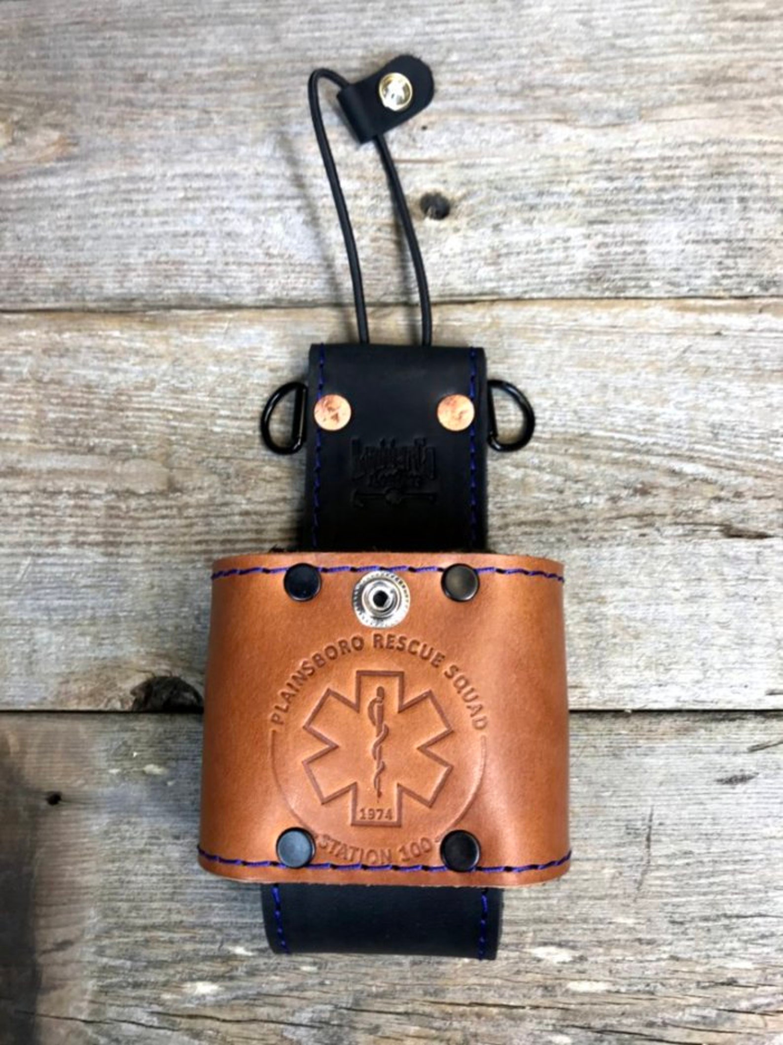 Custom Firefighter Leather Radio Holster - Etsy