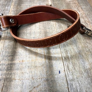 Custom Leather Firefighter Mask Strap - Etsy