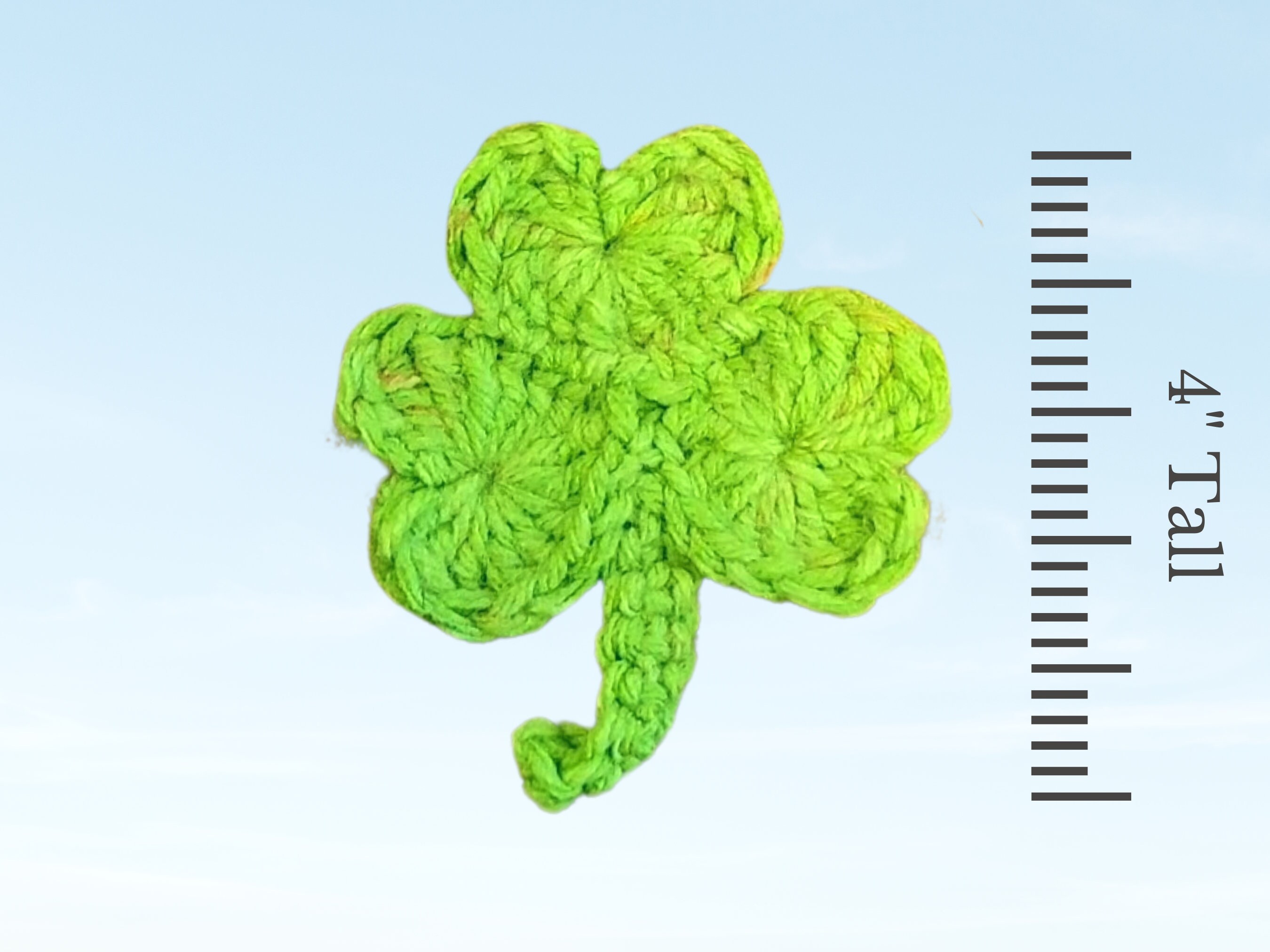 Full of Heart Shamrock Crochet Pattern -- Easy Shamrock Crochet ...