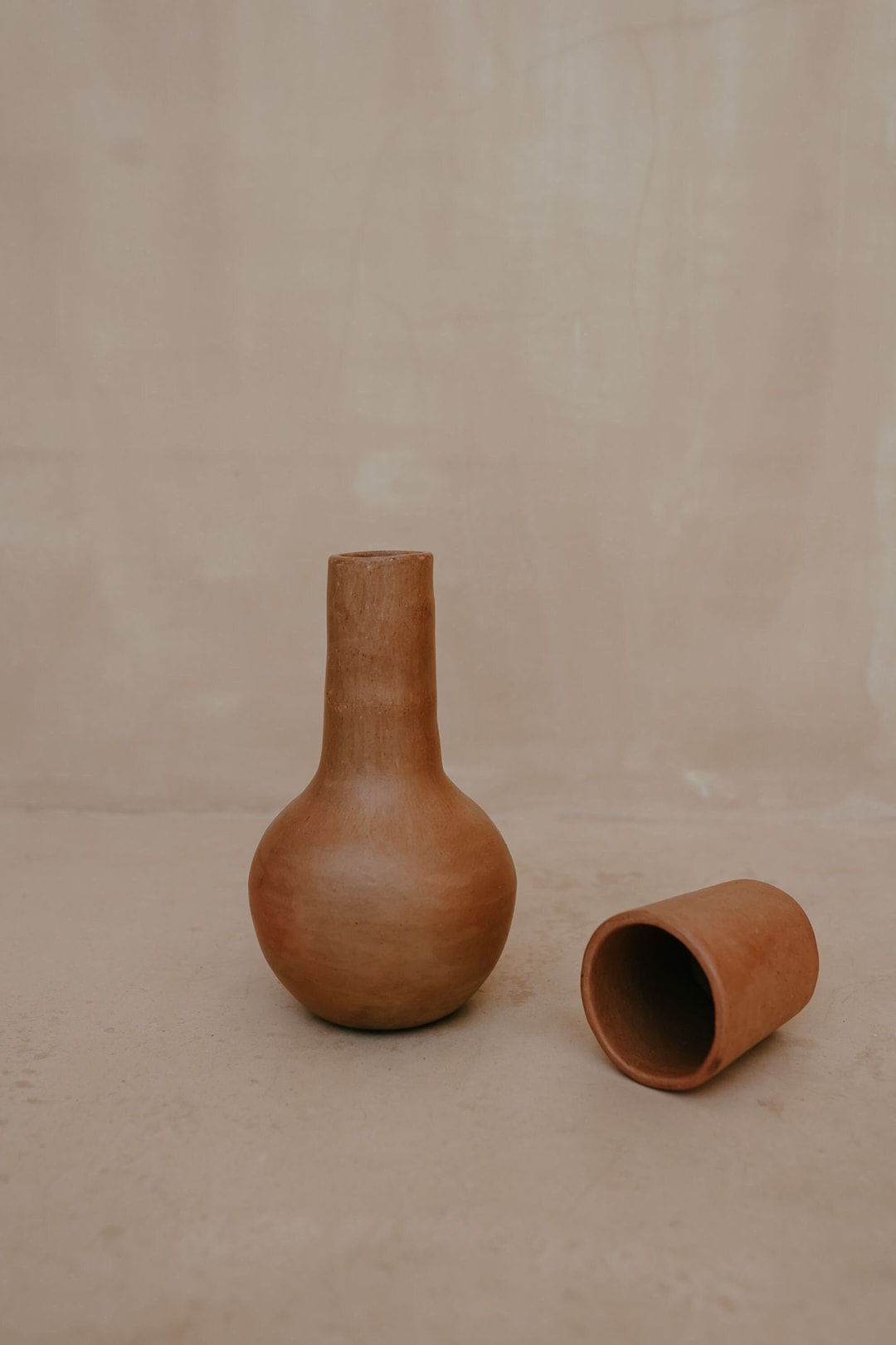 Ceramic Natural Clay Carafe Natural Clay Pots Ceramic Pots Clay Vase ...