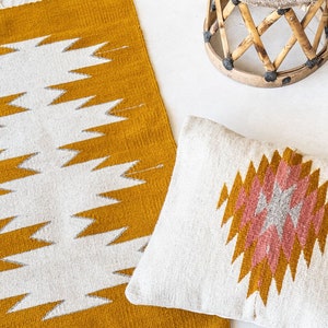 Mexican Rug, Handwoven Mexican Rug, Oaxacan Wool Rug, Wool Accent Rug ...